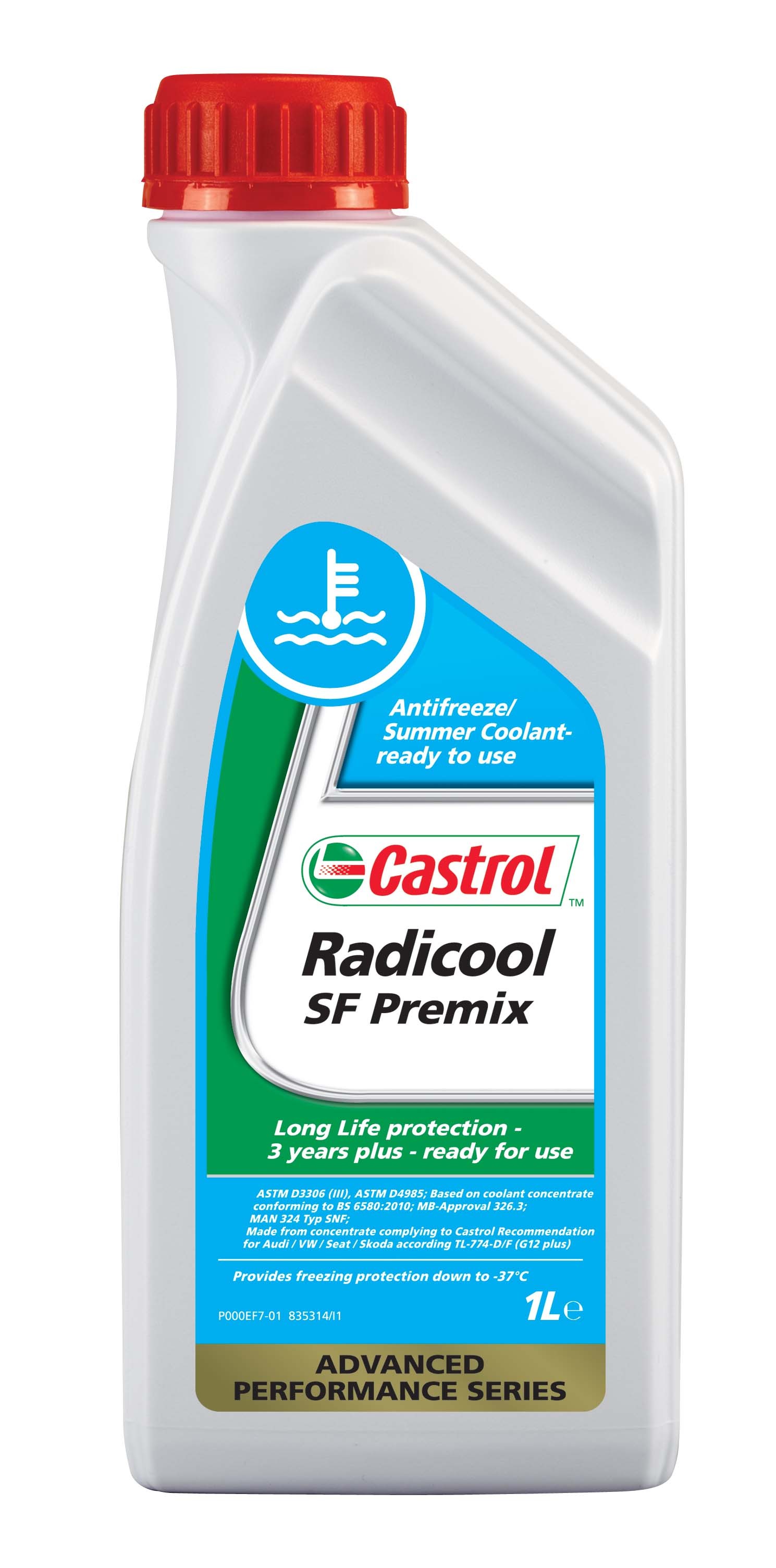 Castrol Radicool SF Premix 1L - Precio: 6,78 € - Megataller